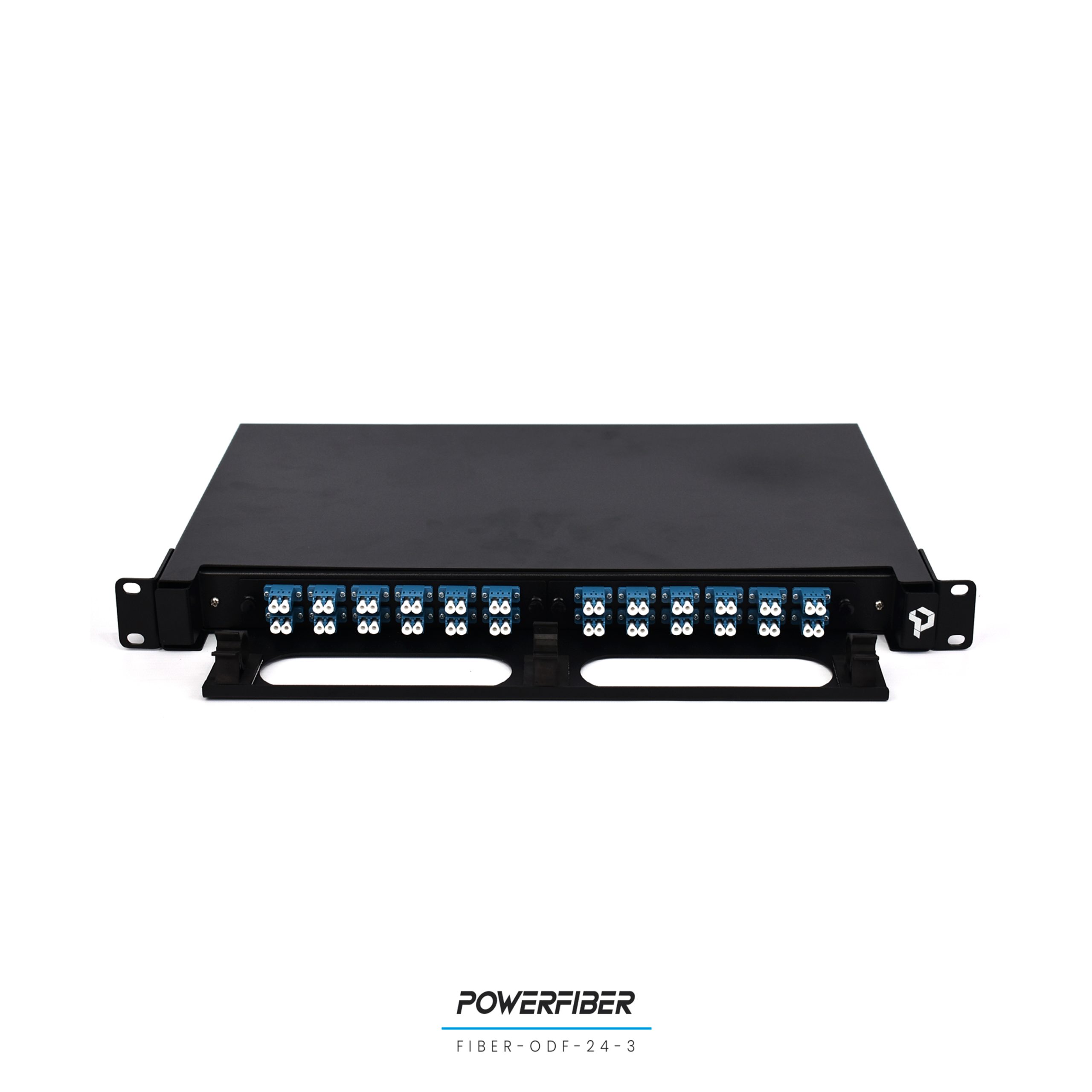 DISTRIBUIDOR DE FIBRA OPTICA 24 PUERTOS CON ADAPTADOR LC/PC CON ...